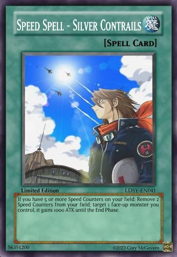 Speed Spell - Silver Contrails (Card)/(Custom) | Yu-Gi-Oh! Custom Think ...