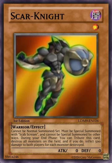 Scar-Knight (Card)/(Custom) | Yu-Gi-Oh! Custom Think Tank Wiki | Fandom