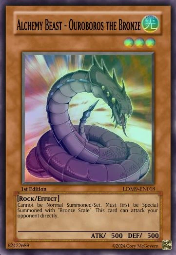 Alchemy Beast - Ouroboros the Bronze (Card)/(Custom) | Yu-Gi-Oh! Custom ...