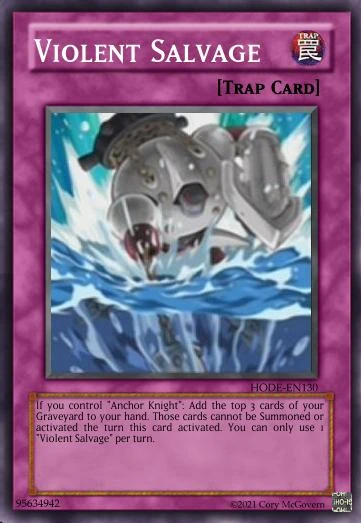 Violent Salvage (Card)/(Custom) | Yu-Gi-Oh! Custom Think Tank Wiki | Fandom
