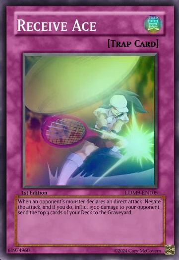 Receive Ace (Card)/(Custom) | Yu-Gi-Oh! Custom Think Tank Wiki | Fandom