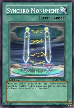 Synchro Monument (Card)/(Custom) | Yu-Gi-Oh! Custom Think Tank Wiki ...