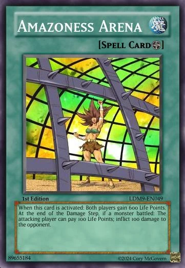 Amazoness Arena (Card)/(Custom) | Yu-Gi-Oh! Custom Think Tank Wiki | Fandom