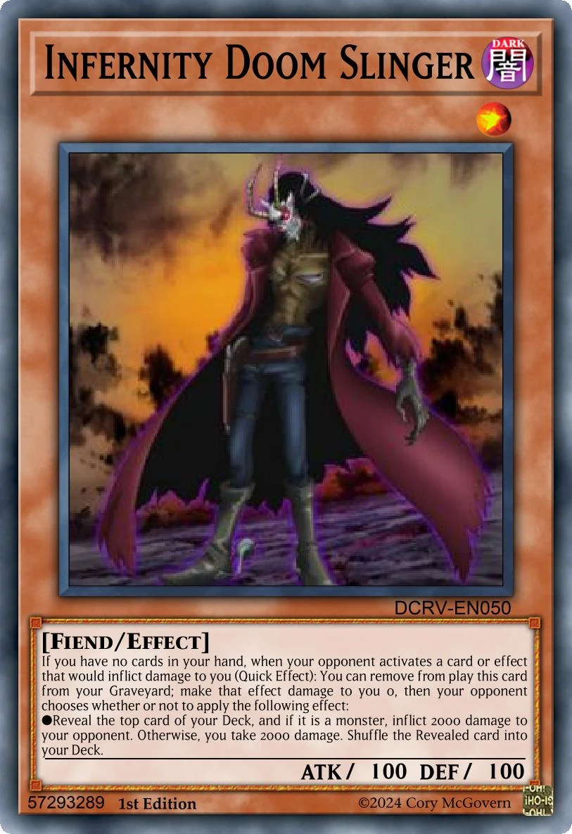 Infernity Doom Slinger (Card)/(Custom) | Yu-Gi-Oh! Custom Think Tank ...