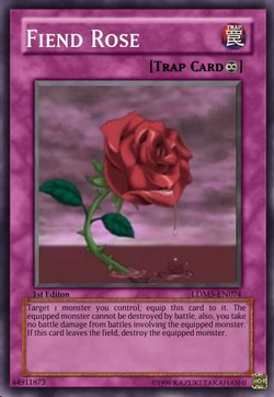 Fiend Rose (Card)/(Custom) | Yu-Gi-Oh! Custom Think Tank Wiki | Fandom