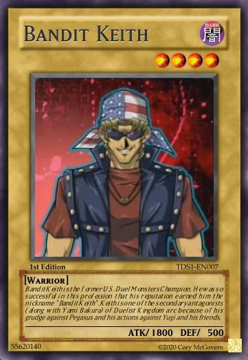 Bandit Keith (Card)/(Custom) | Yu-Gi-Oh! Custom Think Tank Wiki | Fandom