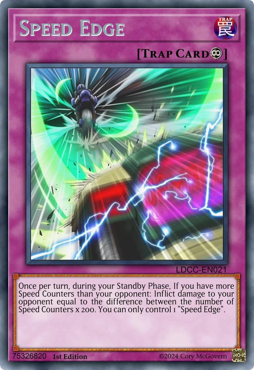 Speed Edge (Card)/(Custom) | Yu-Gi-Oh! Custom Think Tank Wiki | Fandom