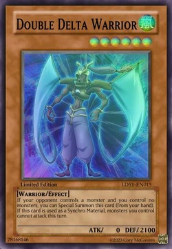Double Delta Warrior (Card)/(Custom) | Yu-Gi-Oh! Custom Think Tank Wiki ...