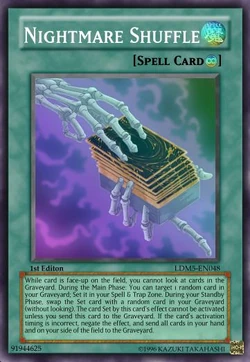 Nightmare Shuffle (Card)/(Custom) | Yu-Gi-Oh! Custom Think Tank Wiki ...