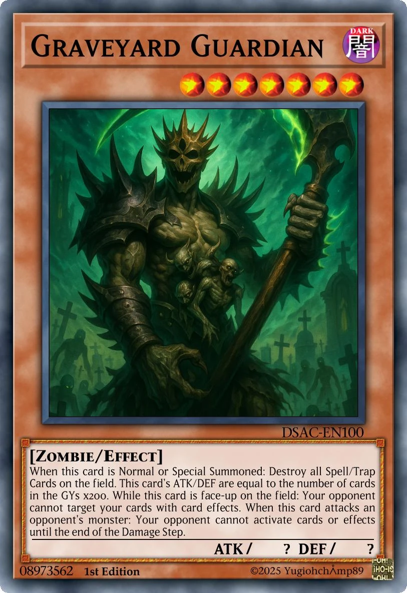 Graveyard Guardian | Yu-Gi-Oh! Custom Think Tank Wiki | Fandom