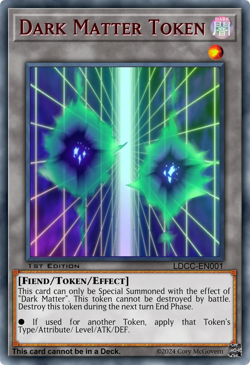 Dark Matter Token (Card)/(Custom) | Yu-Gi-Oh! Custom Think Tank Wiki | Fandom