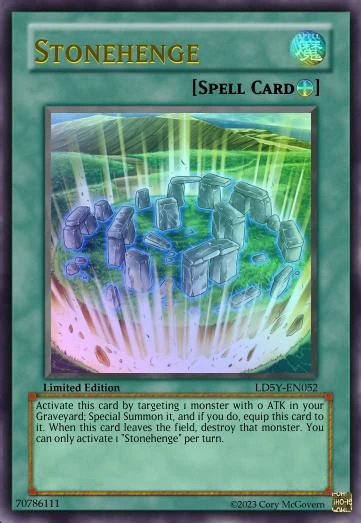 Stonehenge (Card)/(Custom) | Yu-Gi-Oh! Custom Think Tank Wiki | Fandom