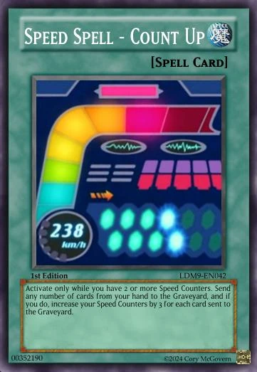 Speed Spell - Count Up (Card)/(Custom) | Yu-Gi-Oh! Custom Think Tank ...