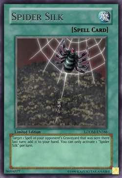 Spider Silk (Card)/(Custom) | Yu-Gi-Oh! Custom Think Tank Wiki | Fandom