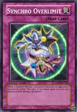 Synchro Overlimit (Card)/(Custom) | Yu-Gi-Oh! Custom Think Tank Wiki ...