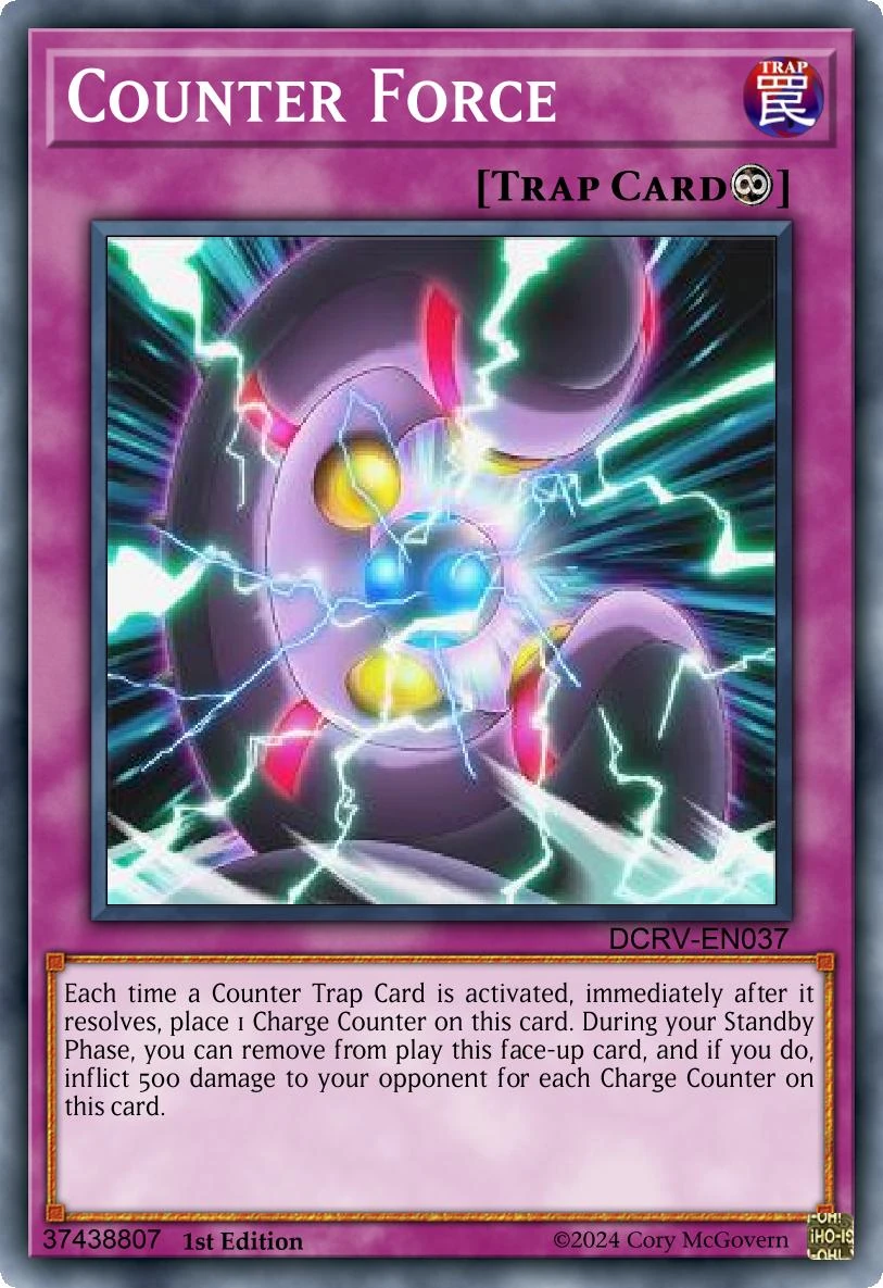 Counter Force (Card)/(Custom) | Yu-Gi-Oh! Custom Think Tank Wiki | Fandom