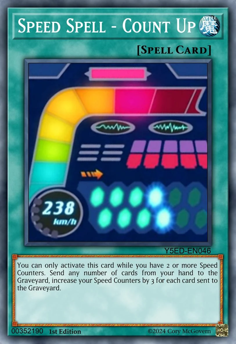 Speed Spell - Count Up (Card)/(Custom) | Yu-Gi-Oh! Custom Think Tank ...