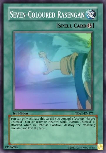 Seven-Coloured Rasengan (Card)/(Custom) | Yu-Gi-Oh! Custom Think Tank ...