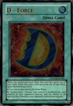 D - Force (Card)/(Custom) | Yu-Gi-Oh! Custom Think Tank Wiki | Fandom