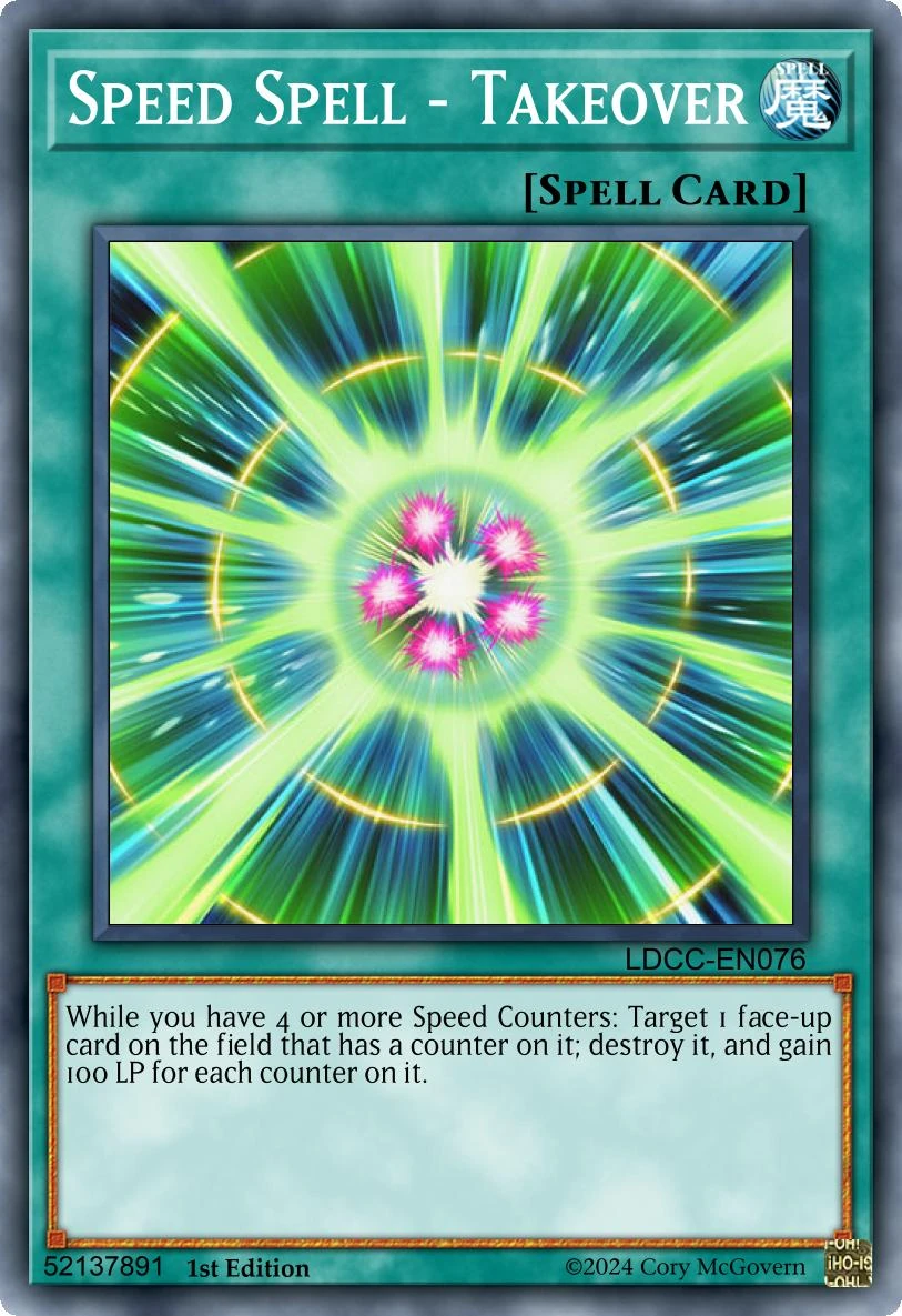 Speed Spell - Takeover (Card)/(Custom) | Yu-Gi-Oh! Custom Think Tank ...
