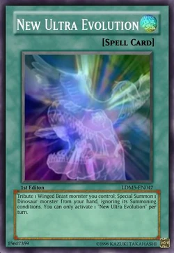 New Ultra Evolution (Card)/(Custom) | Yu-Gi-Oh! Custom Think Tank Wiki ...