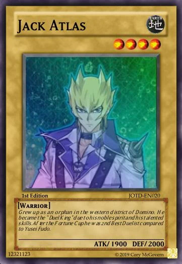 Card Gallery:Inferno Sovereignty - Jack Atlas (Card)/(Custom) | Yu-Gi-Oh! Custom Think Tank Wiki ...