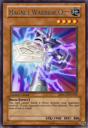 Magnet Warrior Ω－(Card)/(Custom) | Yu-Gi-Oh! Custom Think Tank Wiki ...