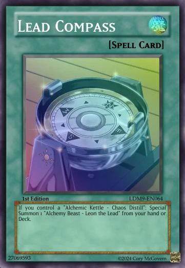 Lead Compass (Card)/(Custom) | Yu-Gi-Oh! Custom Think Tank Wiki | Fandom
