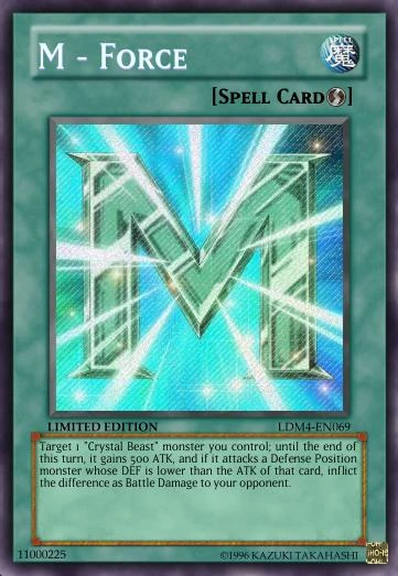M - Force (Card)/(Custom) | Yu-Gi-Oh! Custom Think Tank Wiki | Fandom