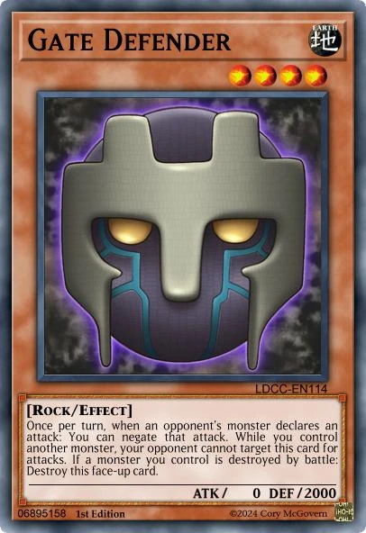 Gate Defender (Card)/(Custom) | Yu-Gi-Oh! Custom Think Tank Wiki | Fandom