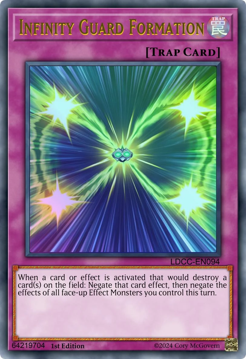 Infinity Guard Formation (Card)/(Custom) | Yu-Gi-Oh! Custom Think Tank Wiki | Fandom