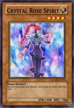Crystal Rose Spirit (Card)/(Custom) | Yu-Gi-Oh! Custom Think Tank Wiki ...