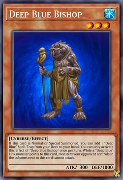 Deep Blue Bishop | Yu-Gi-Oh! Custom Think Tank Wiki | Fandom