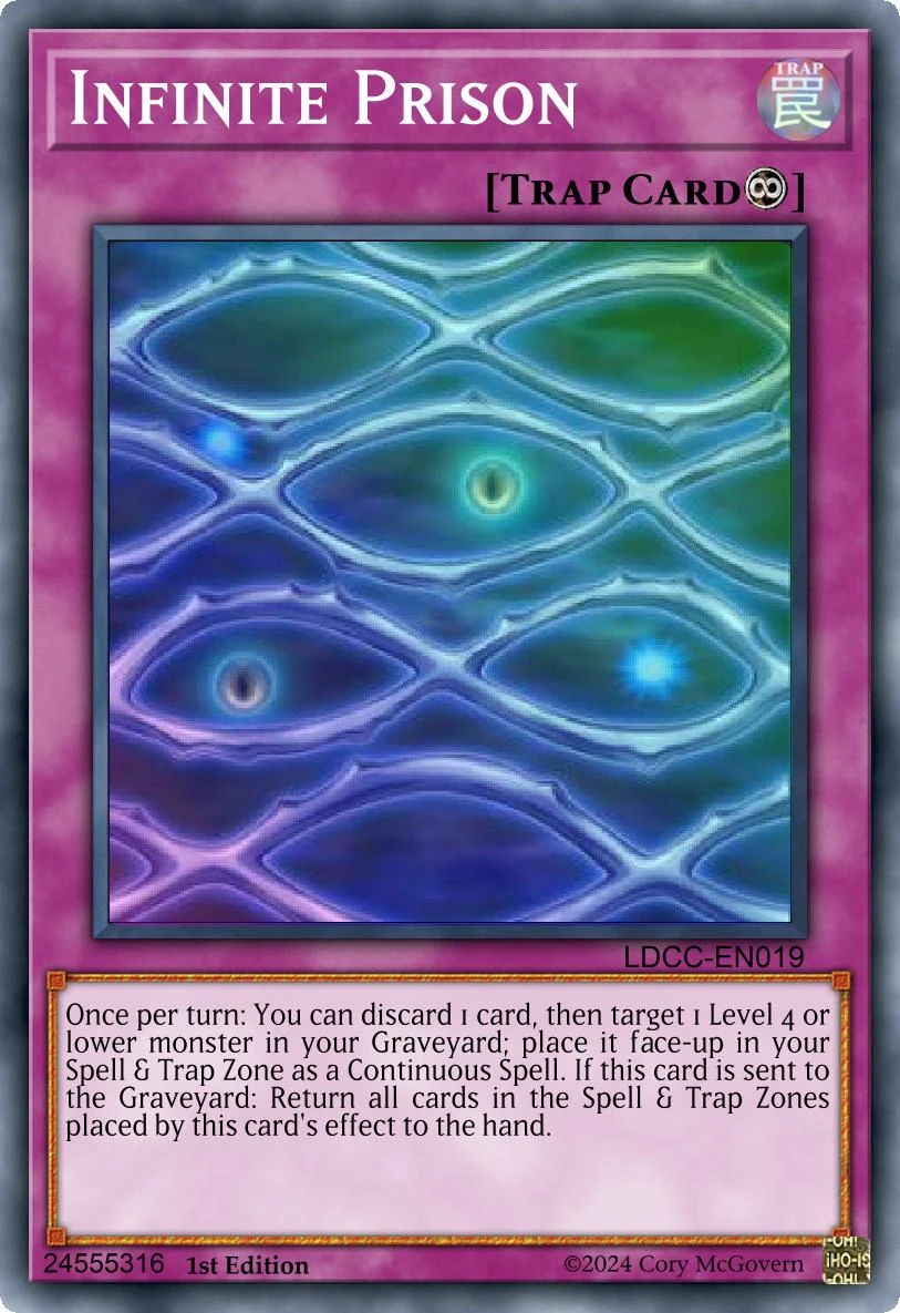 Infinite Prison (Card)/(Custom) | Yu-Gi-Oh! Custom Think Tank Wiki | Fandom