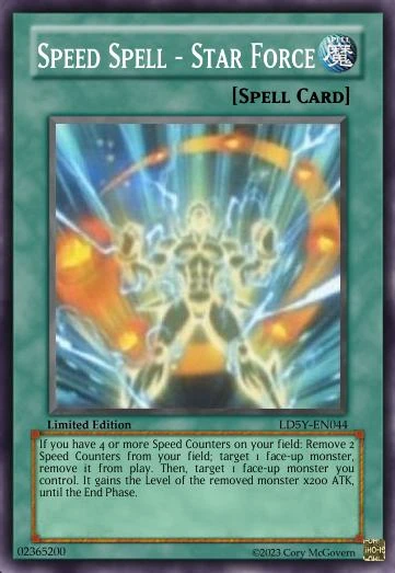 Speed Spell - Star Force (Card)/(Custom) | Yu-Gi-Oh! Custom Think Tank ...