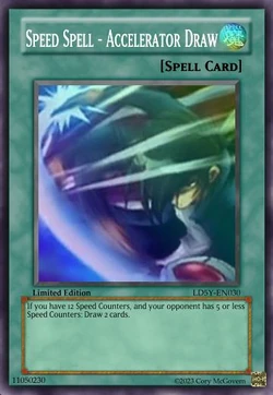 Speed Spell - Accelerator Draw (Card)/(Custom) | Yu-Gi-Oh! Custom Think ...