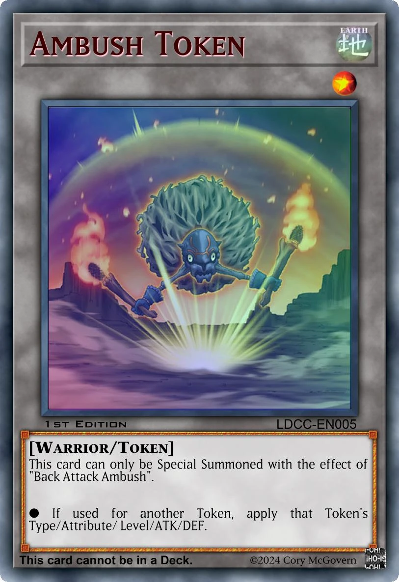 Ambush Token (Card)/(Custom) | Yu-Gi-Oh! Custom Think Tank Wiki | Fandom