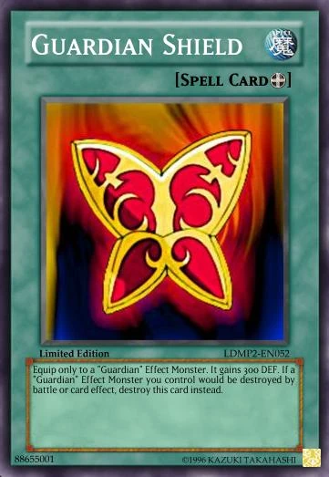 Guardian Shield (Card)/(Custom) | Yu-Gi-Oh! Custom Think Tank Wiki | Fandom