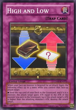 High and Low (Card)/(Custom) | Yu-Gi-Oh! Custom Think Tank Wiki | Fandom