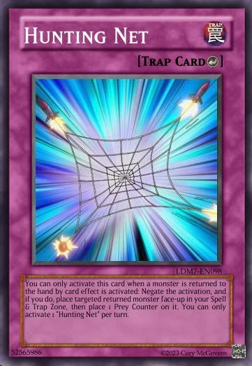 Hunting Net (Card)/(Custom) | Yu-Gi-Oh! Custom Think Tank Wiki | Fandom