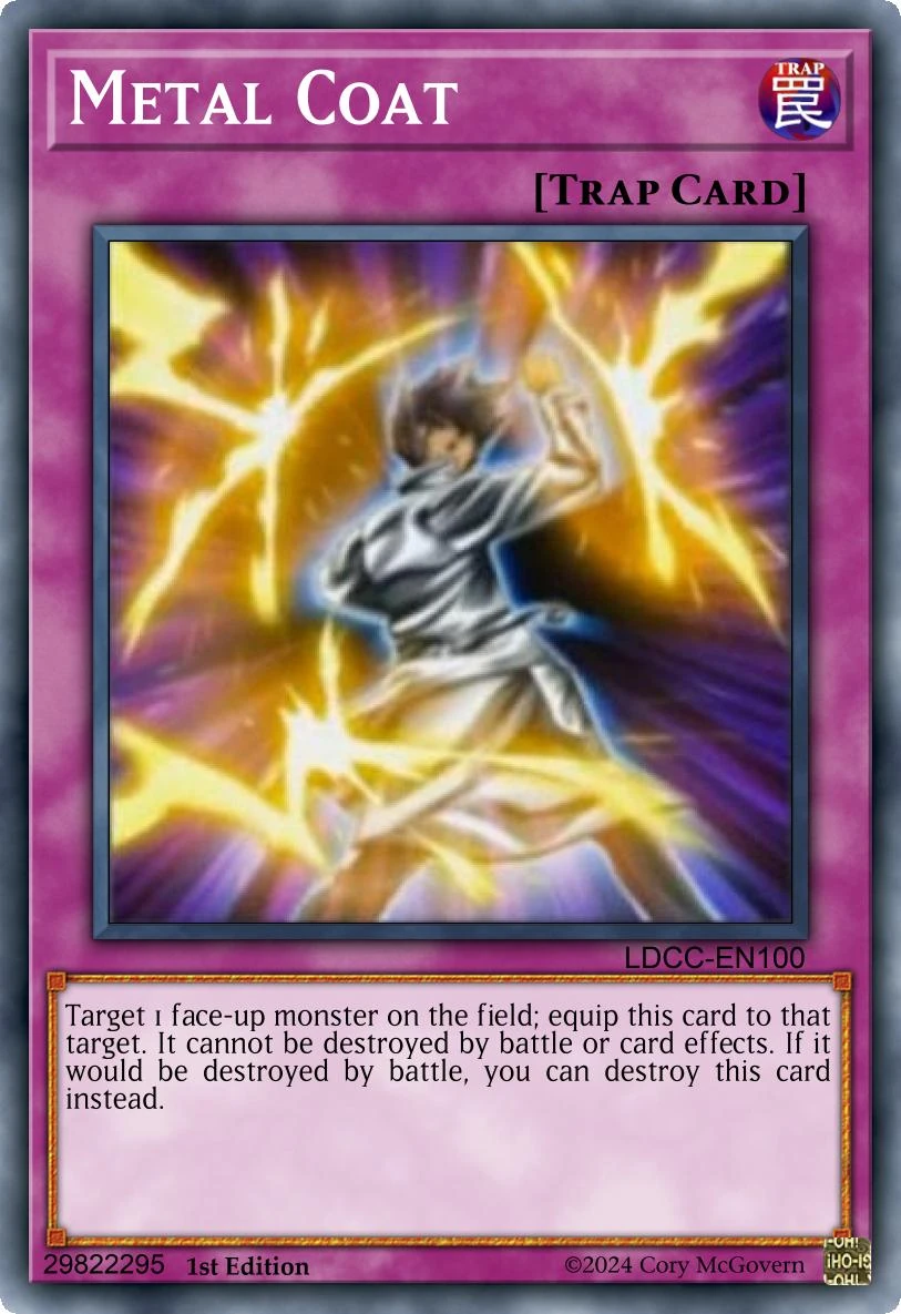Metal Coat (Card)/(Custom) | Yu-Gi-Oh! Custom Think Tank Wiki | Fandom
