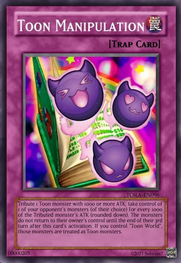 Toon Manipulation (Card)/(Custom) | Yu-Gi-Oh! Custom Think Tank Wiki ...