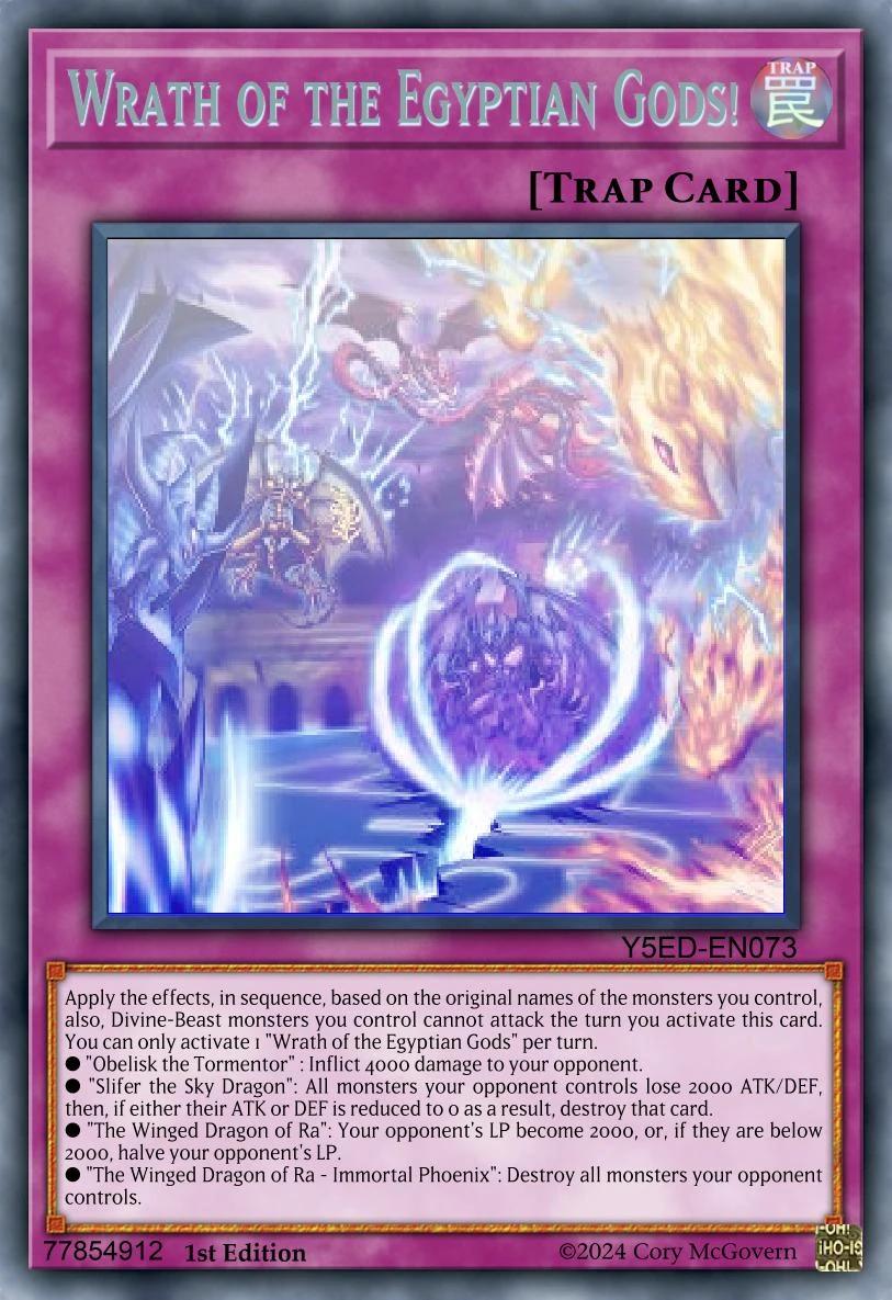 Wrath of the Egyptian Gods! | Yu-Gi-Oh! Custom Think Tank Wiki | Fandom
