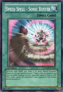 Speed Spell - Sonic Buster (Card)/(Custom) | Yu-Gi-Oh! Custom Think ...