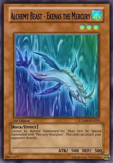 Alchemy Beast - Ekenas the Mercury (Card)/(Custom) | Yu-Gi-Oh! Custom ...