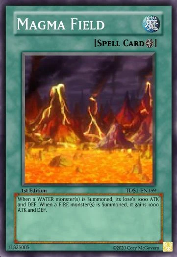 Magma Field | Yu-Gi-Oh! Custom Think Tank Wiki | Fandom