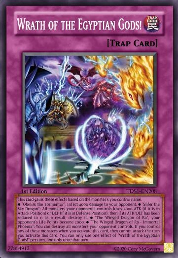Wrath of the Egyptian Gods! | Yu-Gi-Oh! Custom Think Tank Wiki | Fandom