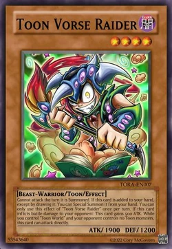 Toon Vorse Raider (Card)/(Custom) | Yu-Gi-Oh! Custom Think Tank Wiki | Fandom
