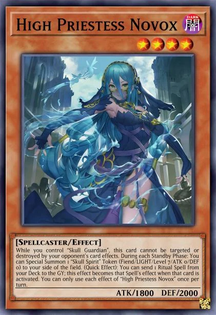 High Priestess Novox | Yu-Gi-Oh! Custom Think Tank Wiki | Fandom
