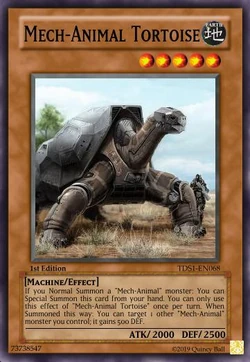 Mech-Animal Tortoise | Yu-Gi-Oh! Custom Think Tank Wiki | Fandom